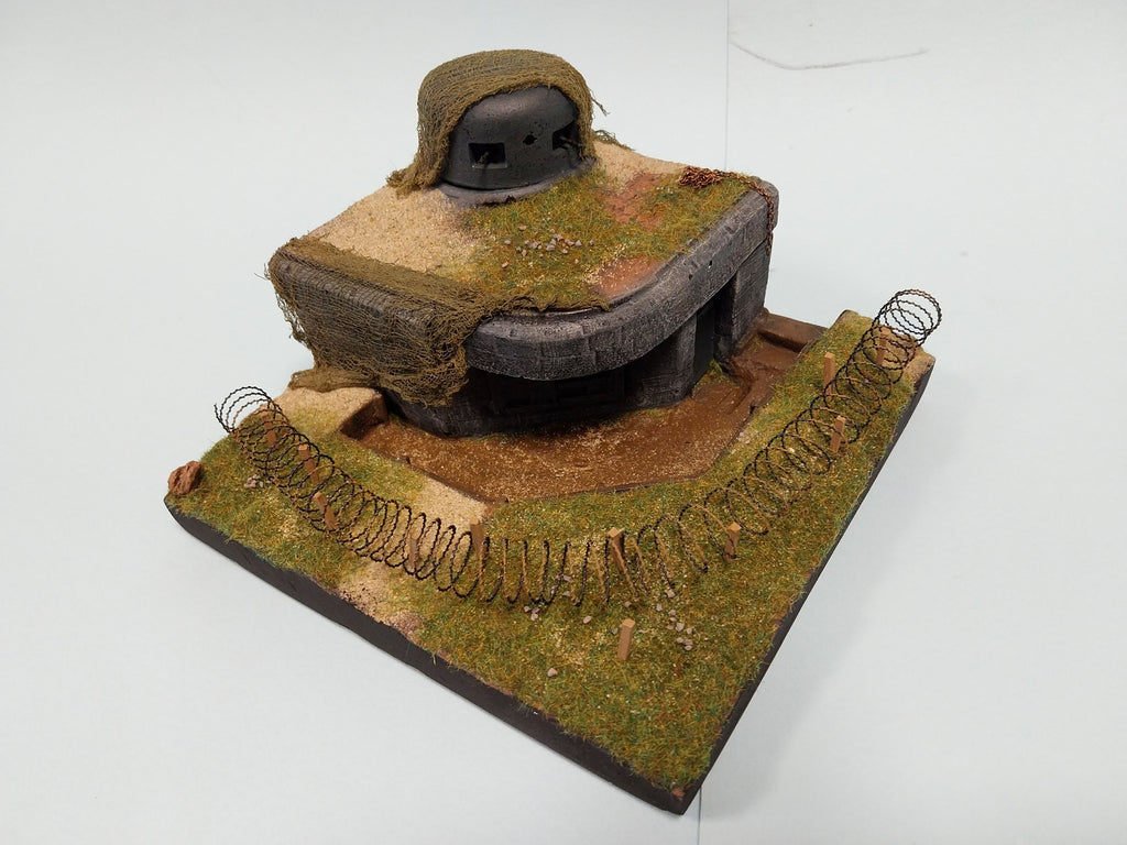 FoG Models 1/35 Scale WW2 German Heavy Machine gun bunker MG | Fields ...