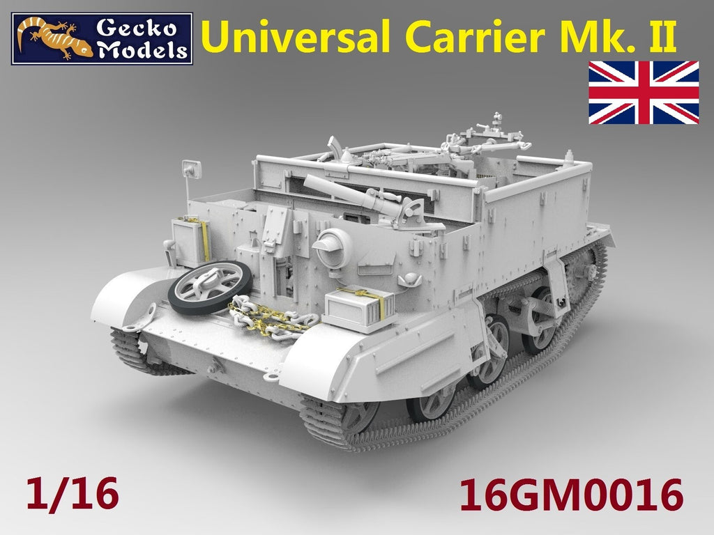 Gecko 1/16 WW2 British Universal Carrier Mk II | Fields of Glory Models
