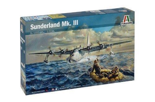 Italeri 1:72 scale WW2 British RAF Sunderland Mk. III Model Sea Plane ...