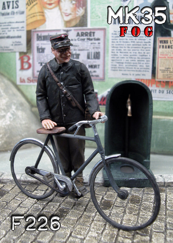 MK35 FoG models 1/35 Scale WWII French Postman (bike not included ...