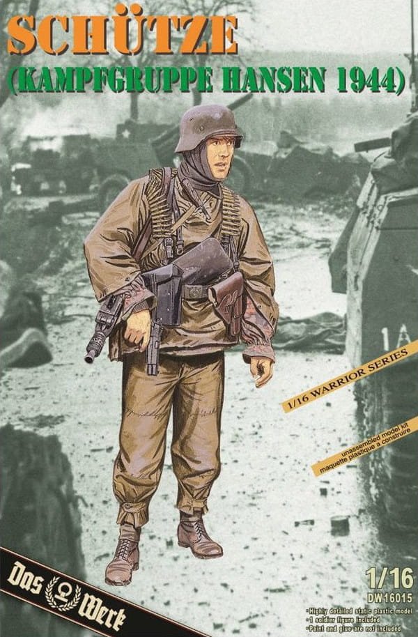Das Werk 1/16 WW2 German Schütze (Kampfgruppe Hansen 1944) | Fields of ...