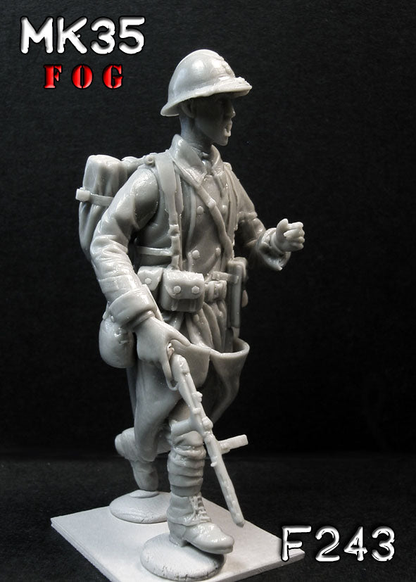 MK35 FoG models 1/35 Scale French Infantryman France 1940 Assault troo ...