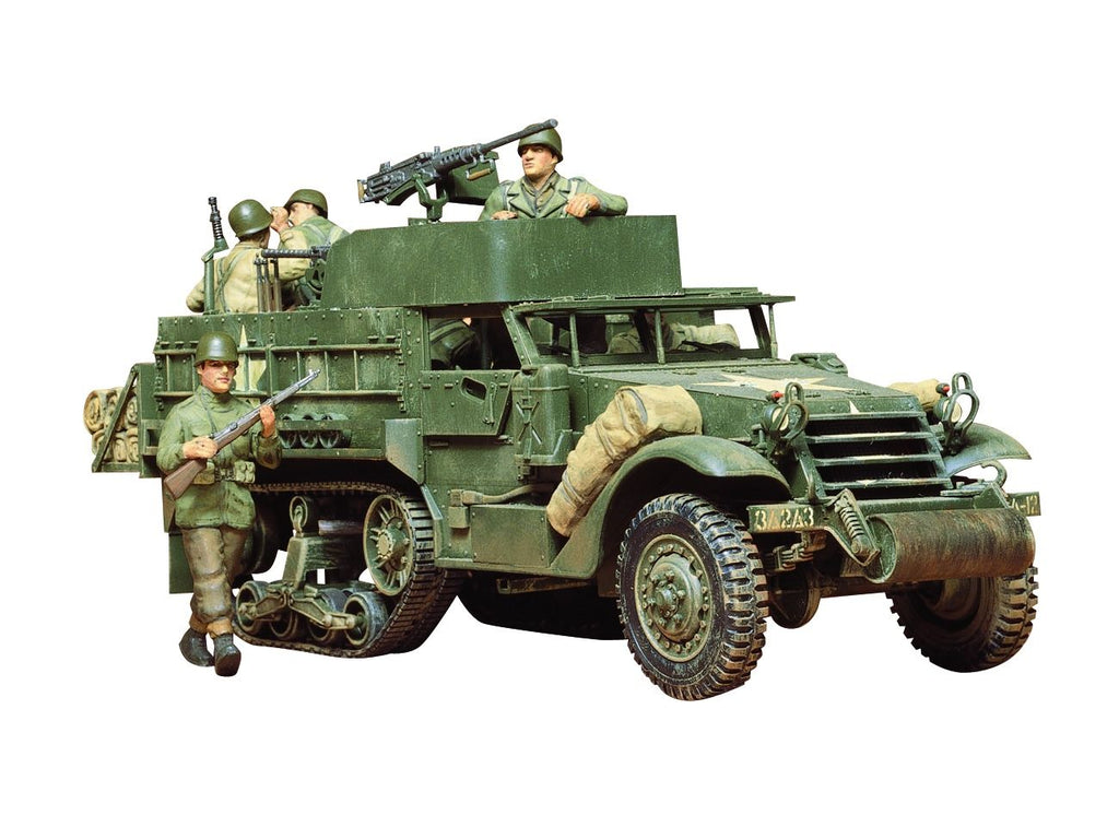 Tamiya 1/35 WW2 US M3A2 Half-Track AFV model kit | Fields of Glory Models