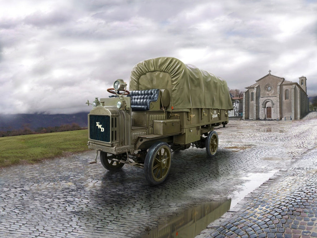 ICM 1/35 WW1 FWD Type B, WWI US Army Truck | Fields of Glory Models