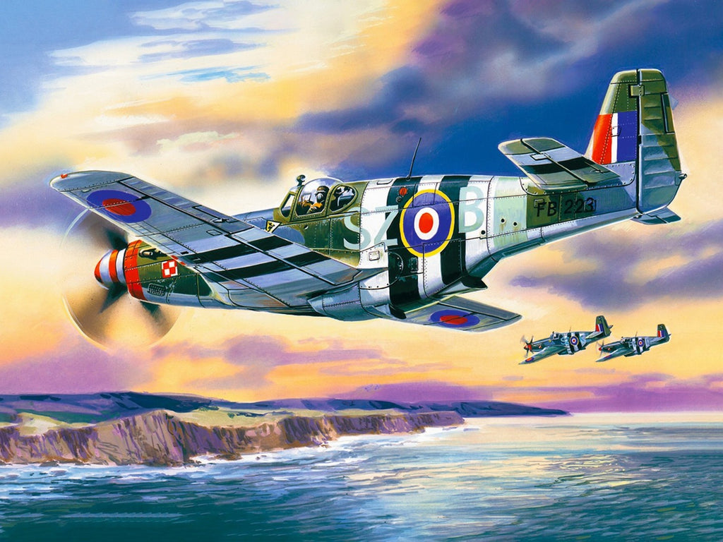 ICM 1/48 scale WW2 Mustang Mk.III, WWII RAF Fighter | Fields of Glory ...