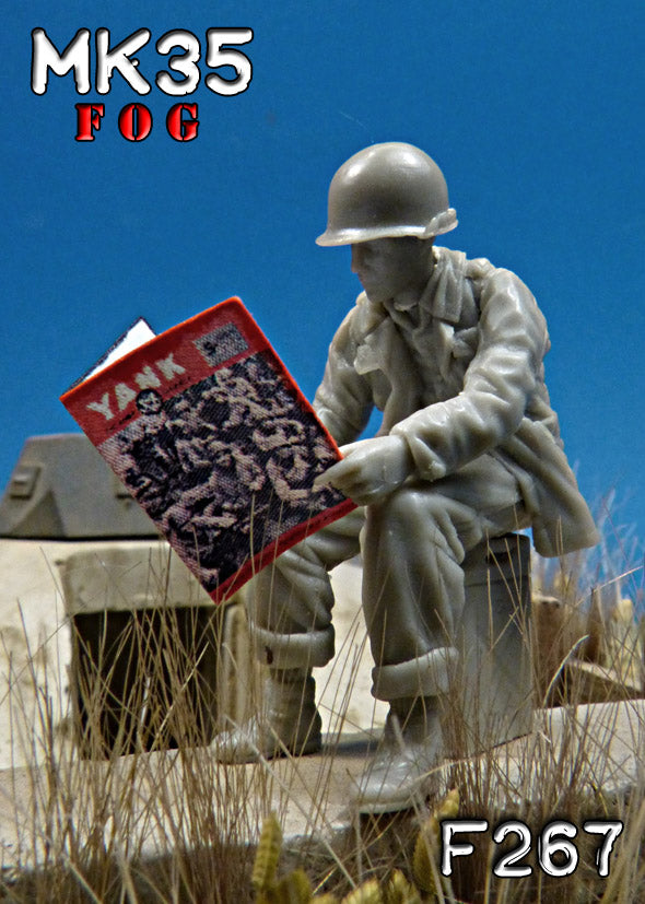 MK35 FoG models 1/35 scale resin model kit GI having a break, Normand ...