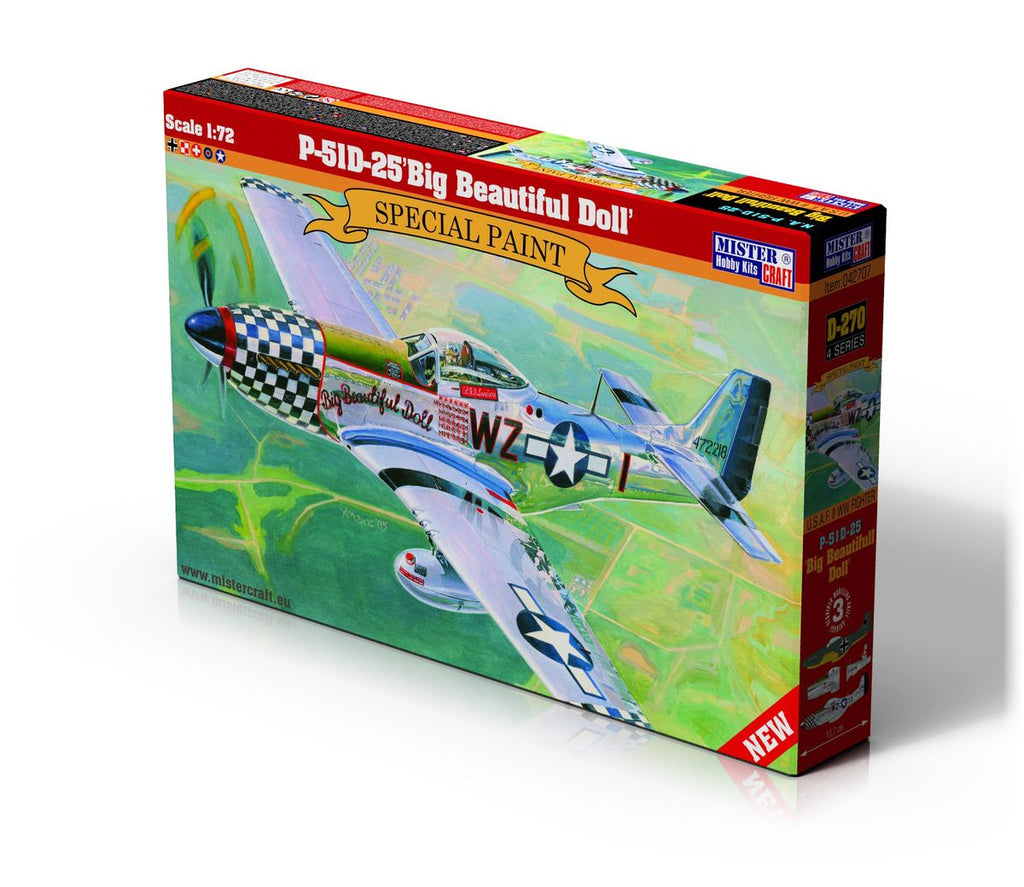 MisterCraft 1:72 P-51D Mustang Big Beautiful Doll - Special Edition ...