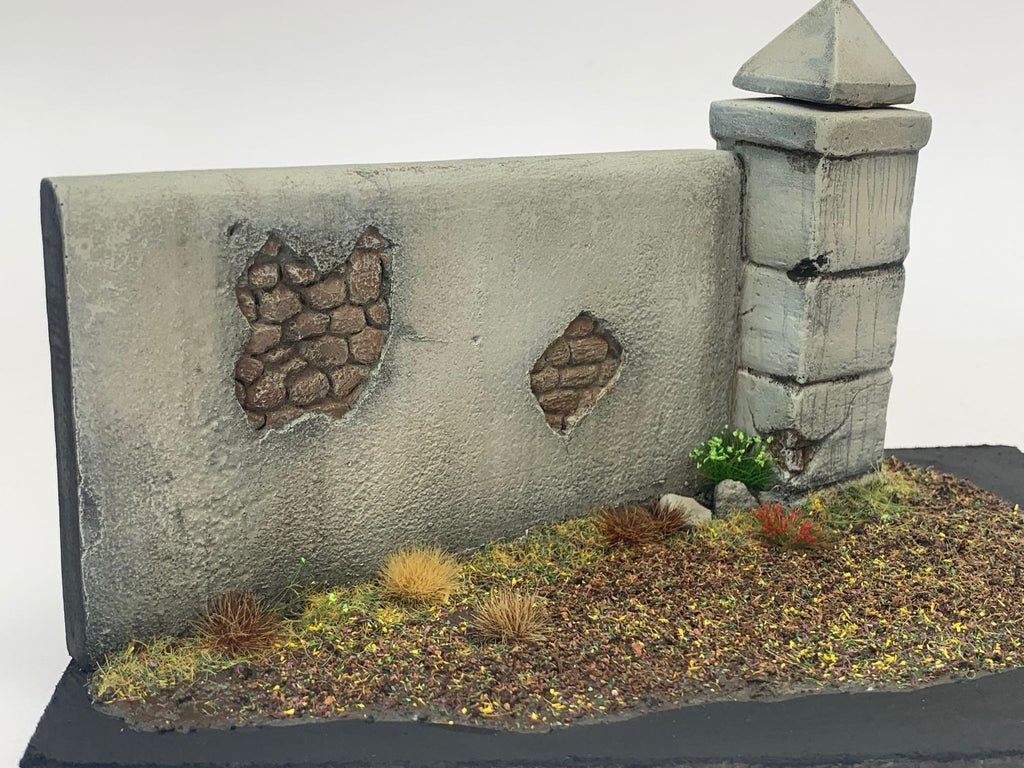 FoG Models 1/35 Scale Old Wall #1 diorama accessory 125mm x 75mm ...