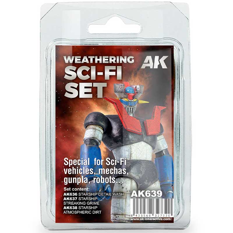 AK Interactive WEATHERING SCI-FI SET | Fields of Glory Models