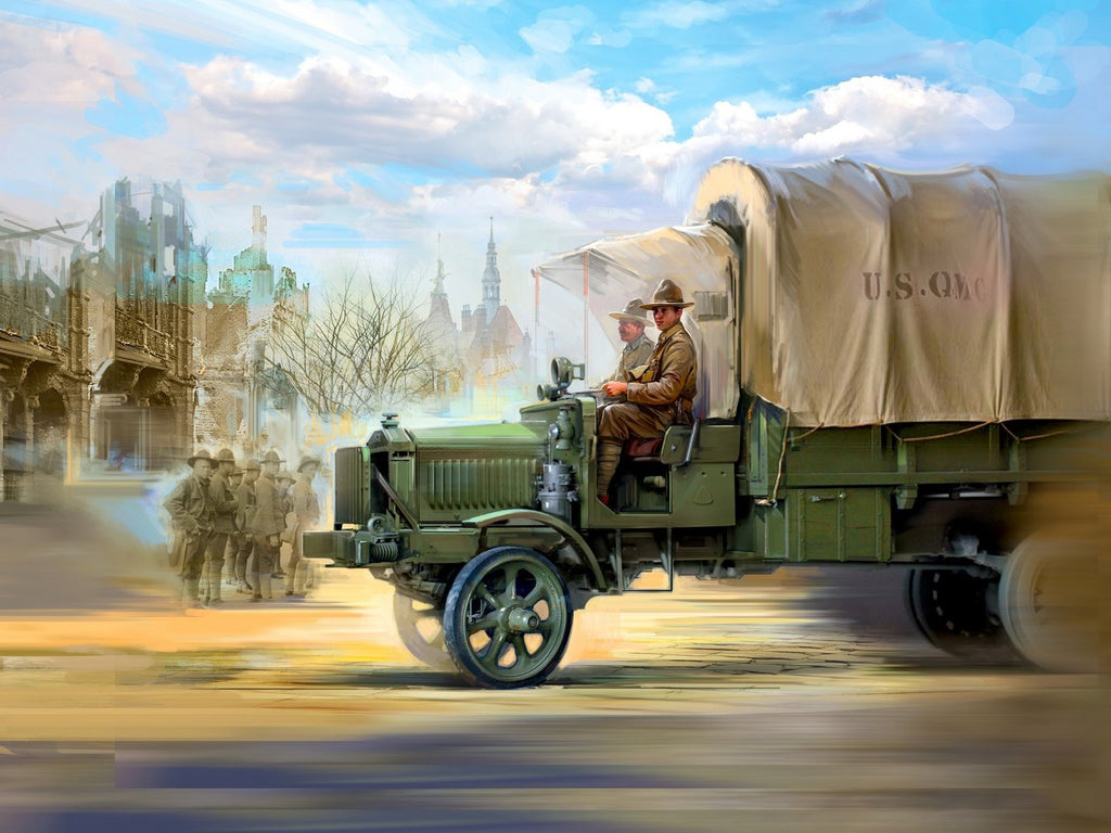ICM 1/35 WW1 US Drivers (1917-1918) (2 figures) | Fields of Glory Models