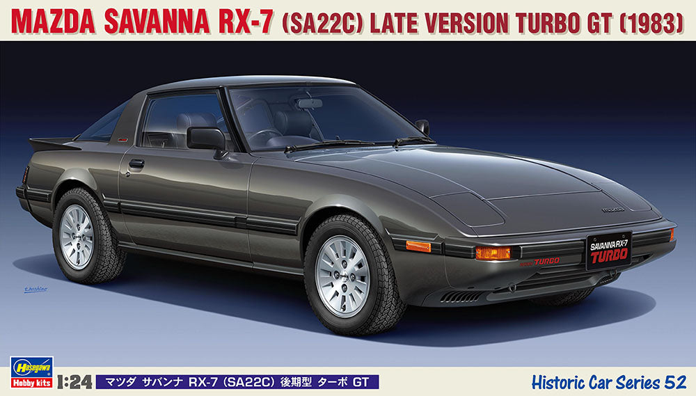 Hasegawa 1:24 Mazda Savanna RX-7 (SA22C) Late Version Turbo GT | Fields of Glory Models