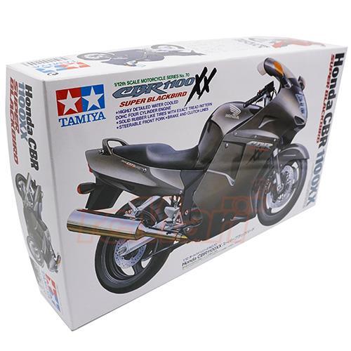 TAMIYA 1/12 BIKES HONDA CBR 1100XX S.BLACKBIRD motorbike model kit ...