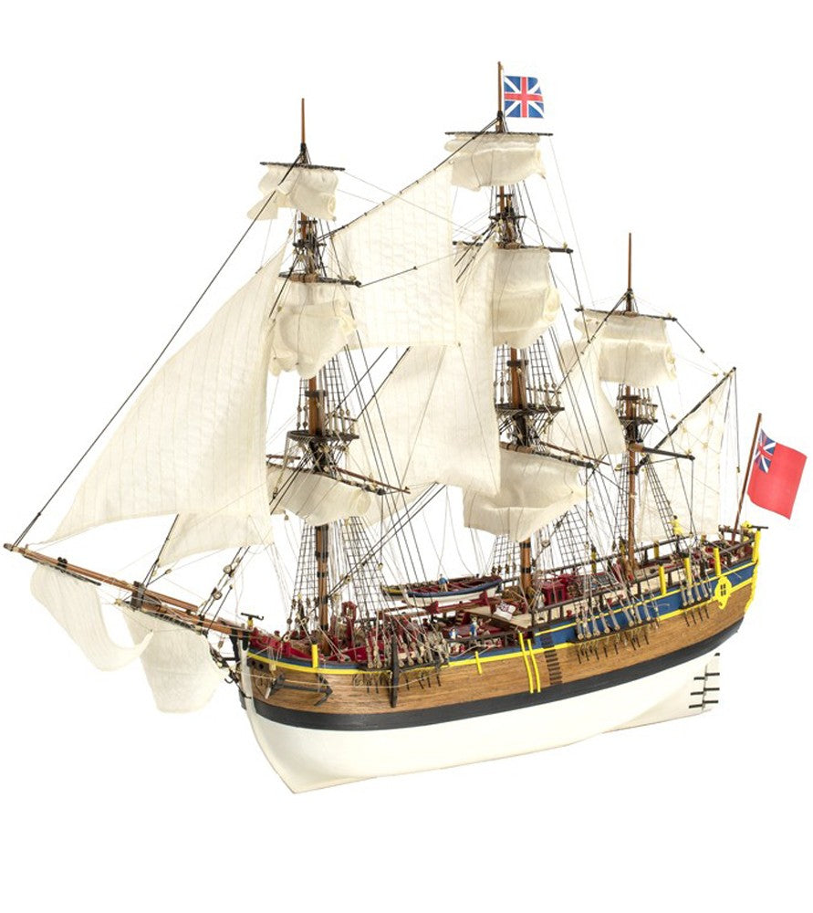 ARTESANIA HMS Endeavour. 1:65 Wooden Model Ship Kit | Fields of Glory ...