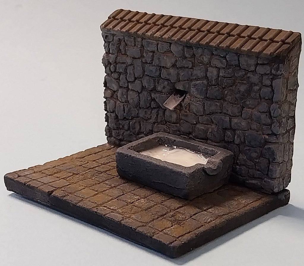 FoG Models 1/35 Scale Rural spring drinking trough vignette base 95mm ...
