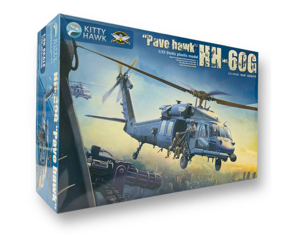 Kitty Hawk 1/35 Scale HH-60G Pave Hawk Helicopter Model Kit | Fields of ...