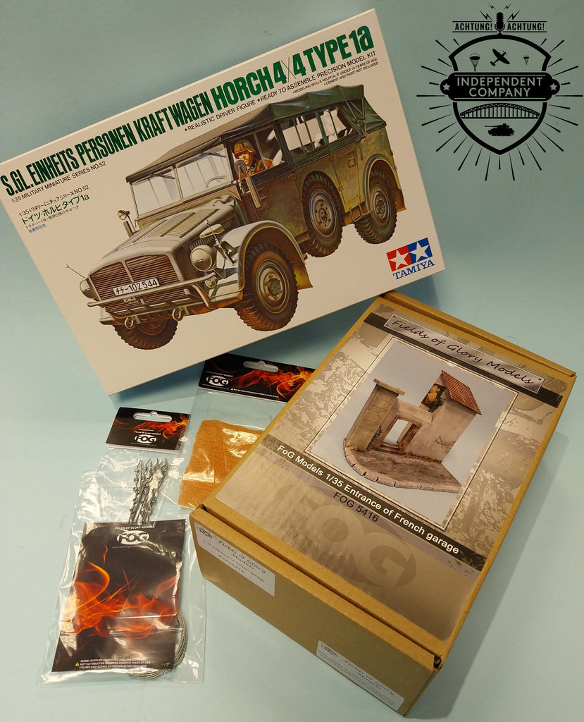 Al's picks set #11 - 1/35 scale WW2 German Horch diorama kit | Fields ...