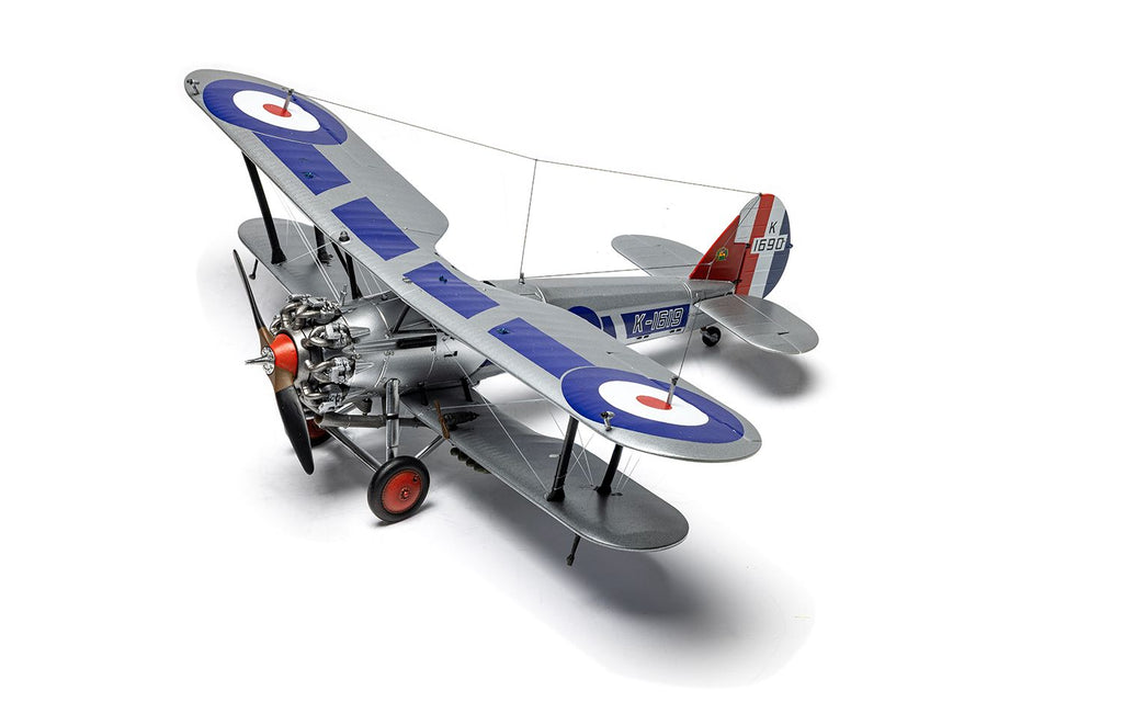 Airfix 1/48 Scale RAF Bristol Bulldog Mk.IIA biplane model kit | Fields ...