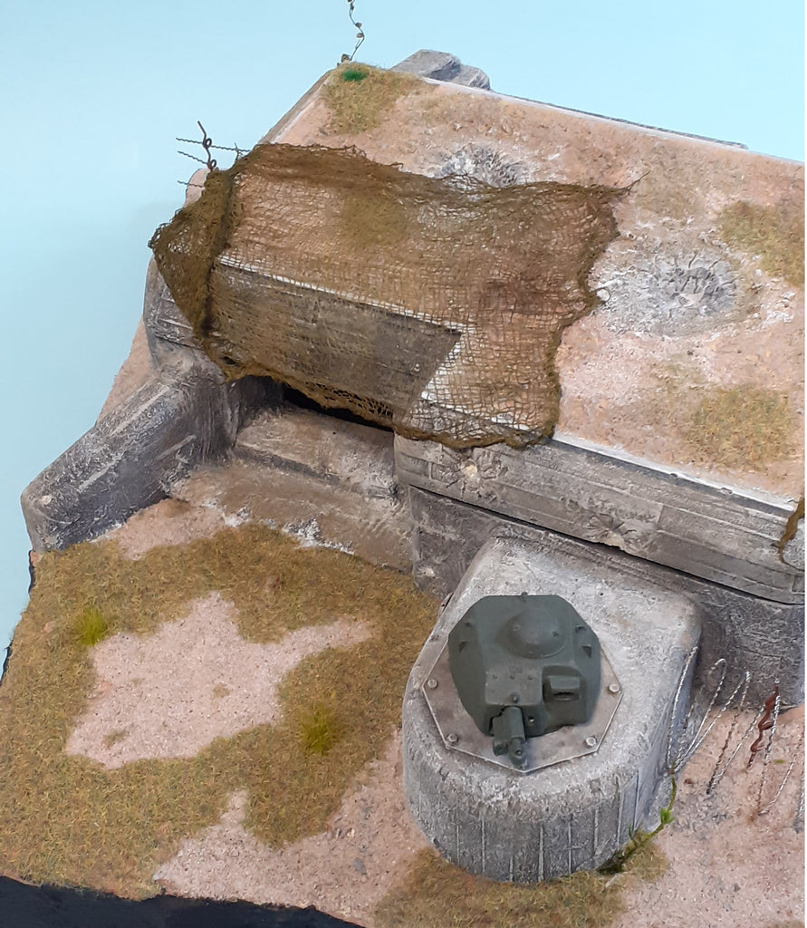 FoG Models 1/35 scale Large WW2 German Normandy Bunker Atlantic wall s ...