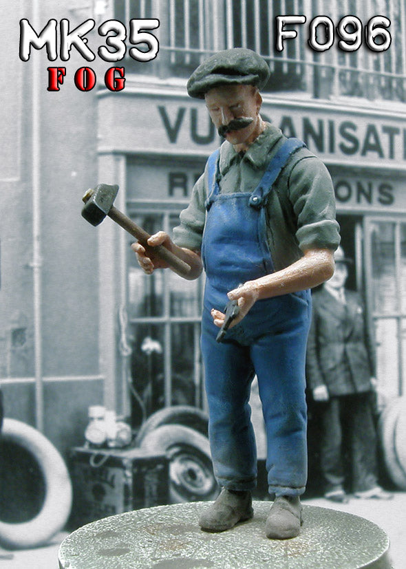MK35 FoG models 1/35 Scale Civilian mechanic Mecanicien civil | Fields ...