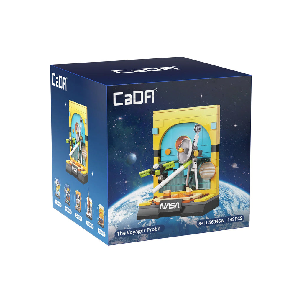 CADA SPACE & ROBOT The Voyager Probe building block kit | Fields of ...