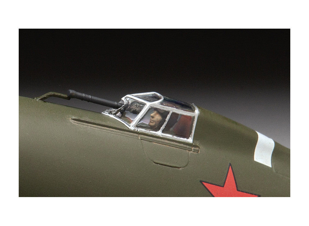 Zvezda 1/48 Scale WW2 Russian I-16 Soviet Fighter plane model kit ...