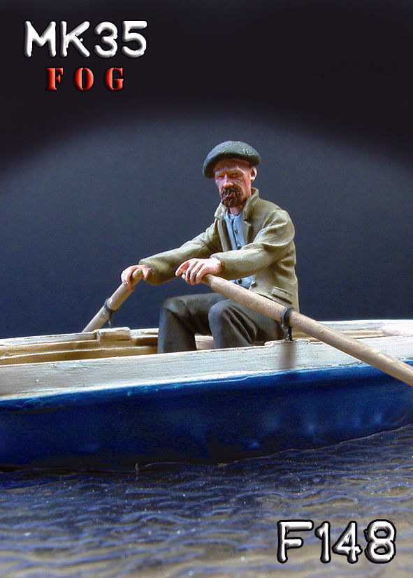 MK35 FoG models 1/35 scale resin kit Civilian rower (figure only NO bo ...