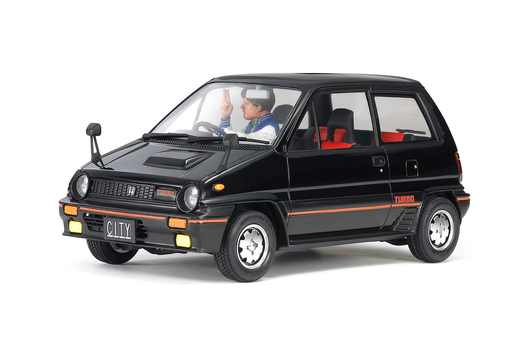 Tamiya 1/24 scale CARS Honda City Turbo (One off production ) car mode ...