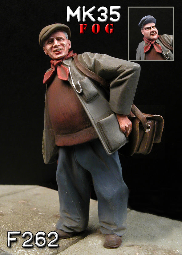 MK35 FoG models 1/35 Scale resin model kit French railwayman The mecha ...