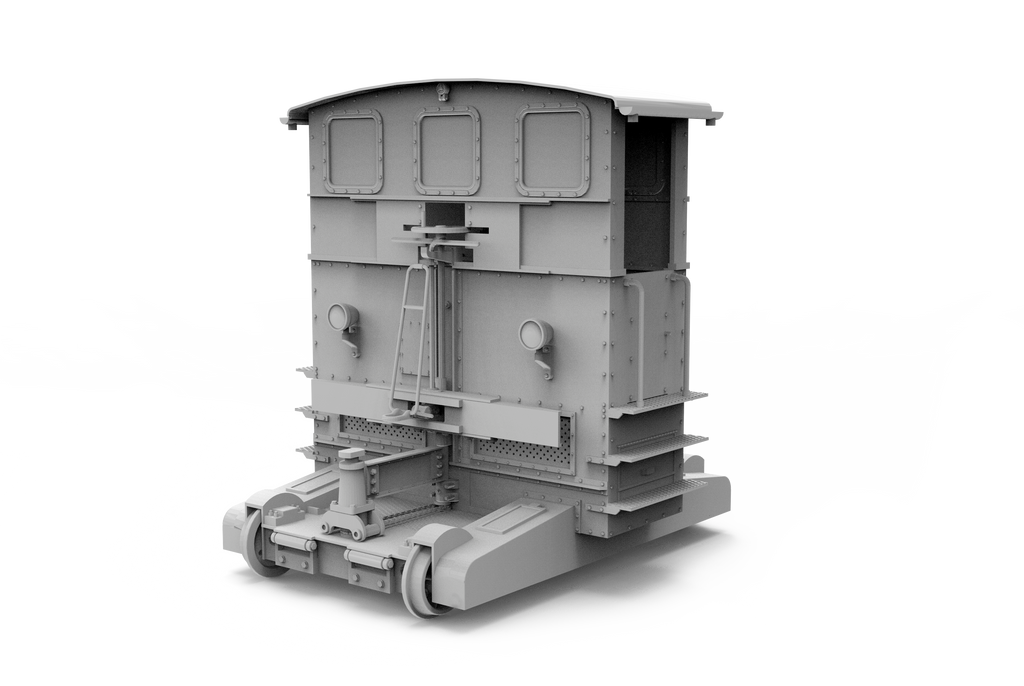 AK Interactive 1/35 scale WW2 German BREUER IV RAIL SHUNTER 1/35 ...