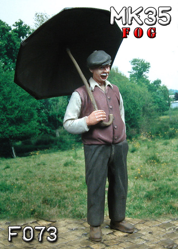 MK35 FoG models 1/35 Scale Civilian with open umbrella | Fields of ...