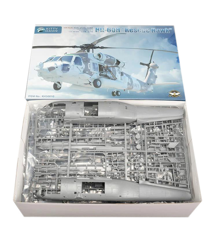 KITTY HAWK 1/35 Scale HH-60H Rescue Hawk Helicopter model kit | Fields ...