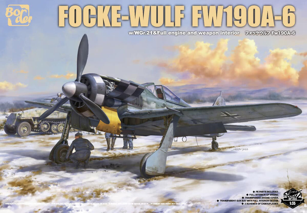 Border Models 1/35 WW2 German Focke Wolf FW190 | Fields of Glory Models