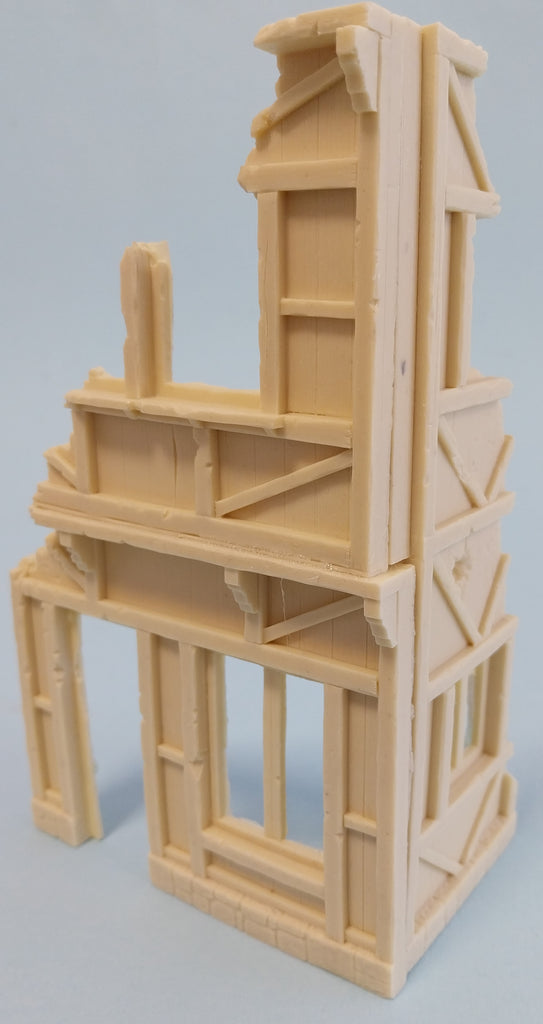 FoG Models 1/35 scale Ruined German Timber-Frame Fachwerkhaus WW2 ...