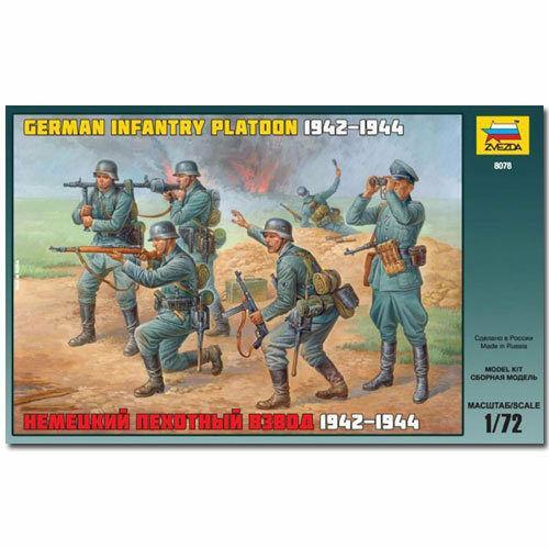 Zvezda 1/72 scale GERMAN INFANTRY WWII | Fields of Glory Models
