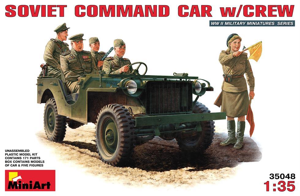 Miniart 1:35 Soviet Bantam 40 BRC w/ Crew | Fields of Glory Models