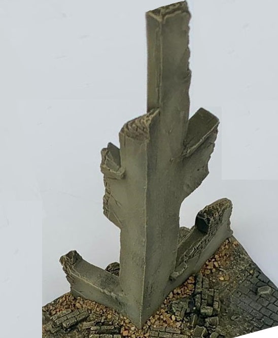 FoG Models 1/35 scale Ruined building walls #3 | Fields of Glory Models