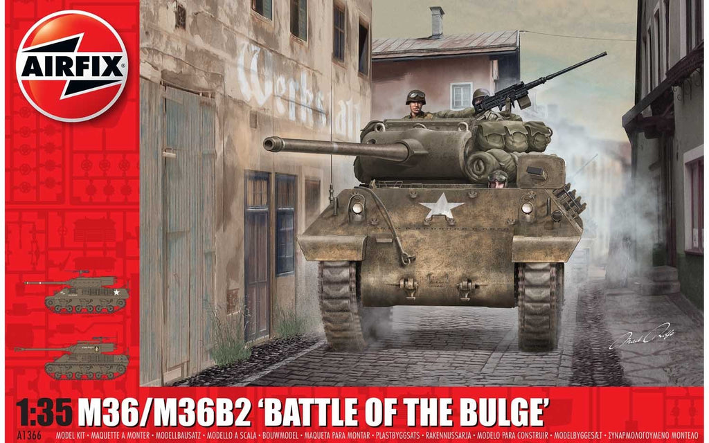 Airfix 1/35 scale WW2 M36/M36B2 Battle of the Bulge | Fields of Glory ...