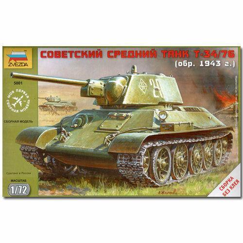 Zvezda 1/72 scale WW2 Russian T34 tank | Fields of Glory Models