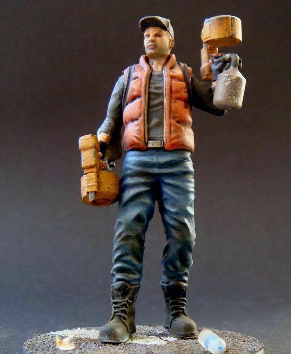 1/35 Scale resin model kit Survivor Darren | Fields of Glory Models