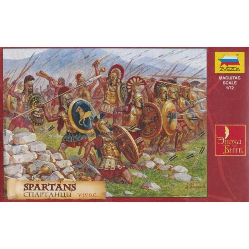 Zvezda 1/72 Scale 'SPARTANS' Ancient Greek warriors | Fields of Glory ...