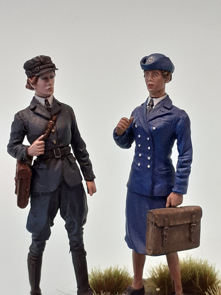 1/35 scale resin model kit WW2 British Navy WRENs | Fields of Glory Models