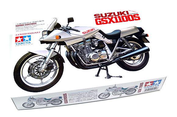 TAMIYA 1/12 Scale BIKES SUZUKI GSX1100S KATANA motorbike model kit ...