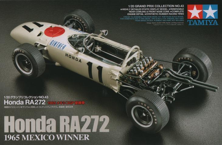 TAMIYA 1/20 CARS HONDA F1 RA272 racing car model kit | Fields of Glory ...