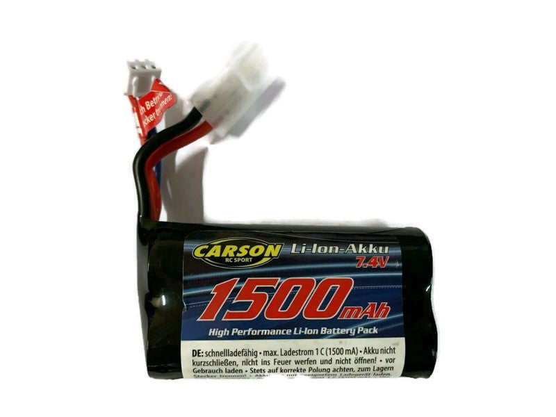 C608199 Carson 7.4v 1500mAh Li-Ion Battery Pack (UK SHIPPING ONLY ...