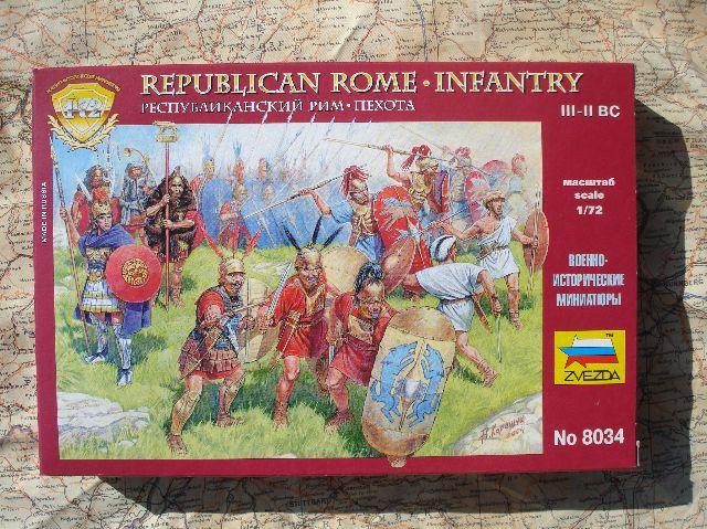 Zvezda 1/72 scale REPUBLICAN ROMAN INFANTRY | Fields of Glory Models