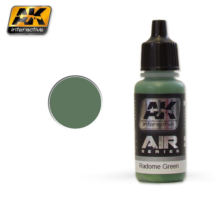 AK ACRYLIC PAINT AIRCRAFT SERIES RADOME GREEN - 17ml | Fields of Glory ...