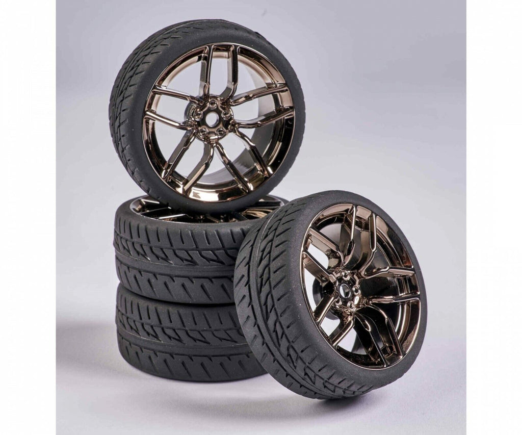 CARSON R/C 1:10 Wheel Set 10 sp. Design (4) smoke | Fields of Glory Models