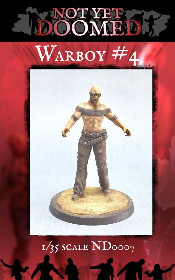 1/35 Scale resin model kit Warboy #4 | Fields of Glory Models
