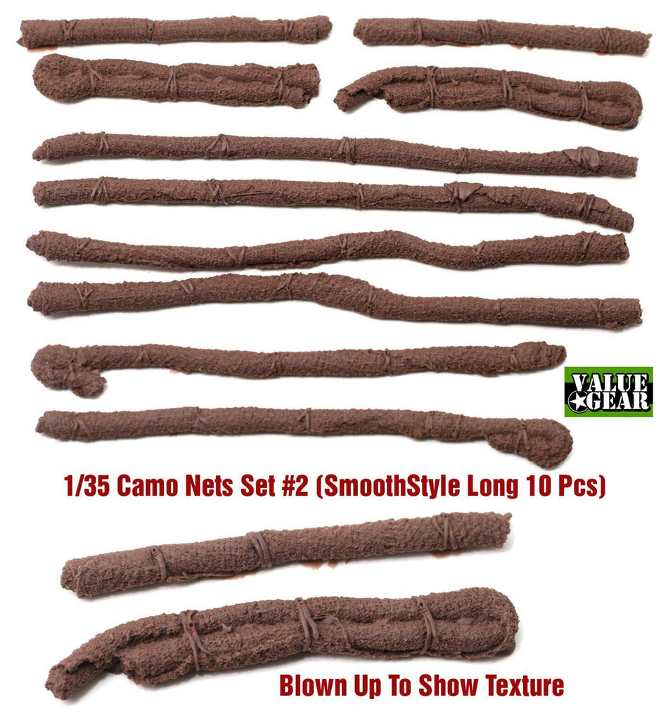 1/35 scale resin model kit Camo Nets #2 (Smoother Style Long) | Fields ...