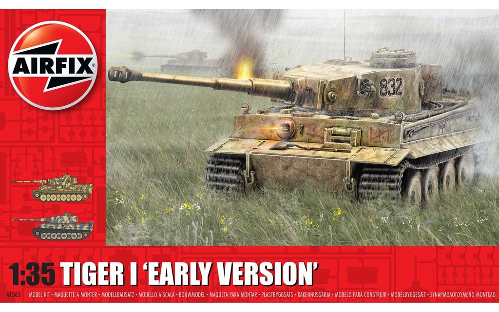 Airfix 1/35 scale WW2 German Tiger-1 Early Version | Fields of Glory Models
